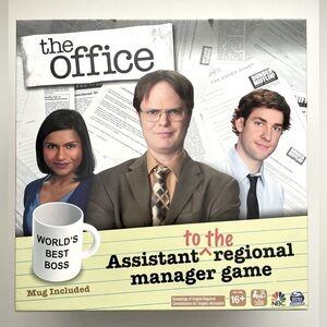 Games | The Office Tv Show Assistant To The Regional Manager Party Game ...